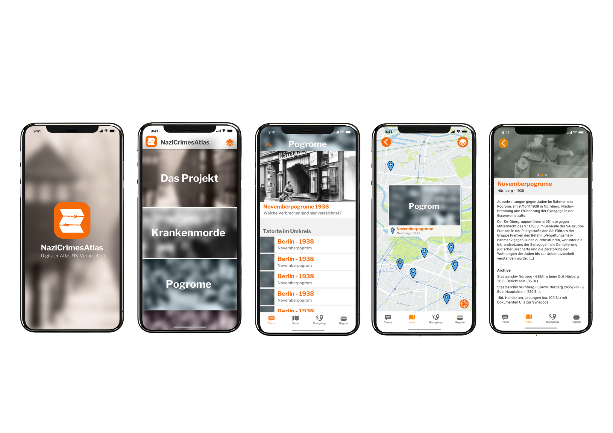 Digitaler Atlas NS-Verbrechen – dieKunstBauStelle